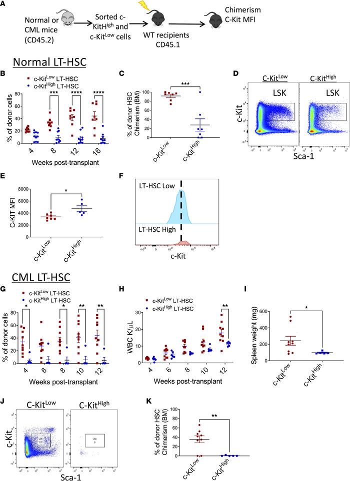 JCI Insight - Low c-Kit expression identifies primitive, therapy-resistant CML stem cells
