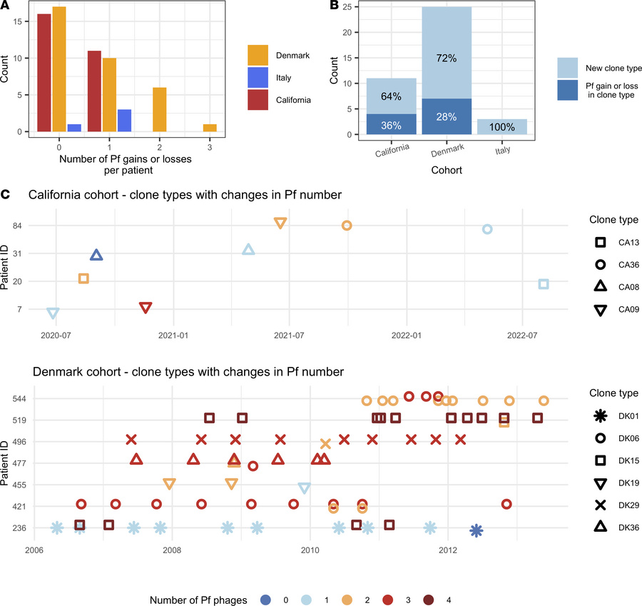 JCI Insight - New Pseudomonas infections drive Pf phage transmission in ...